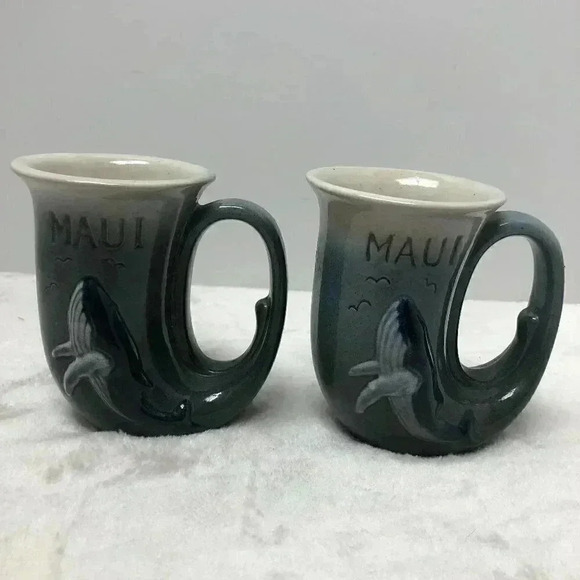 K & S Creations | Kitchen | Vintage 981 Handcrafted Pottery Whale Horn ...